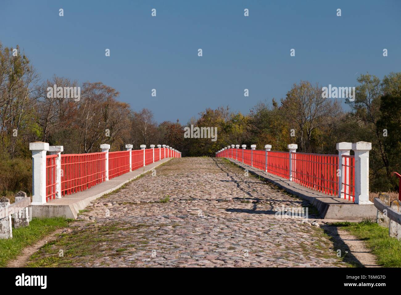 The old Kasari bridge in Matsalu, Western Estonia Stock Photo - Alamy