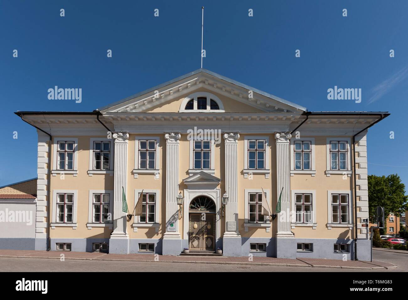 PÃ¤rnu Town Hall Stock Photo - Alamy