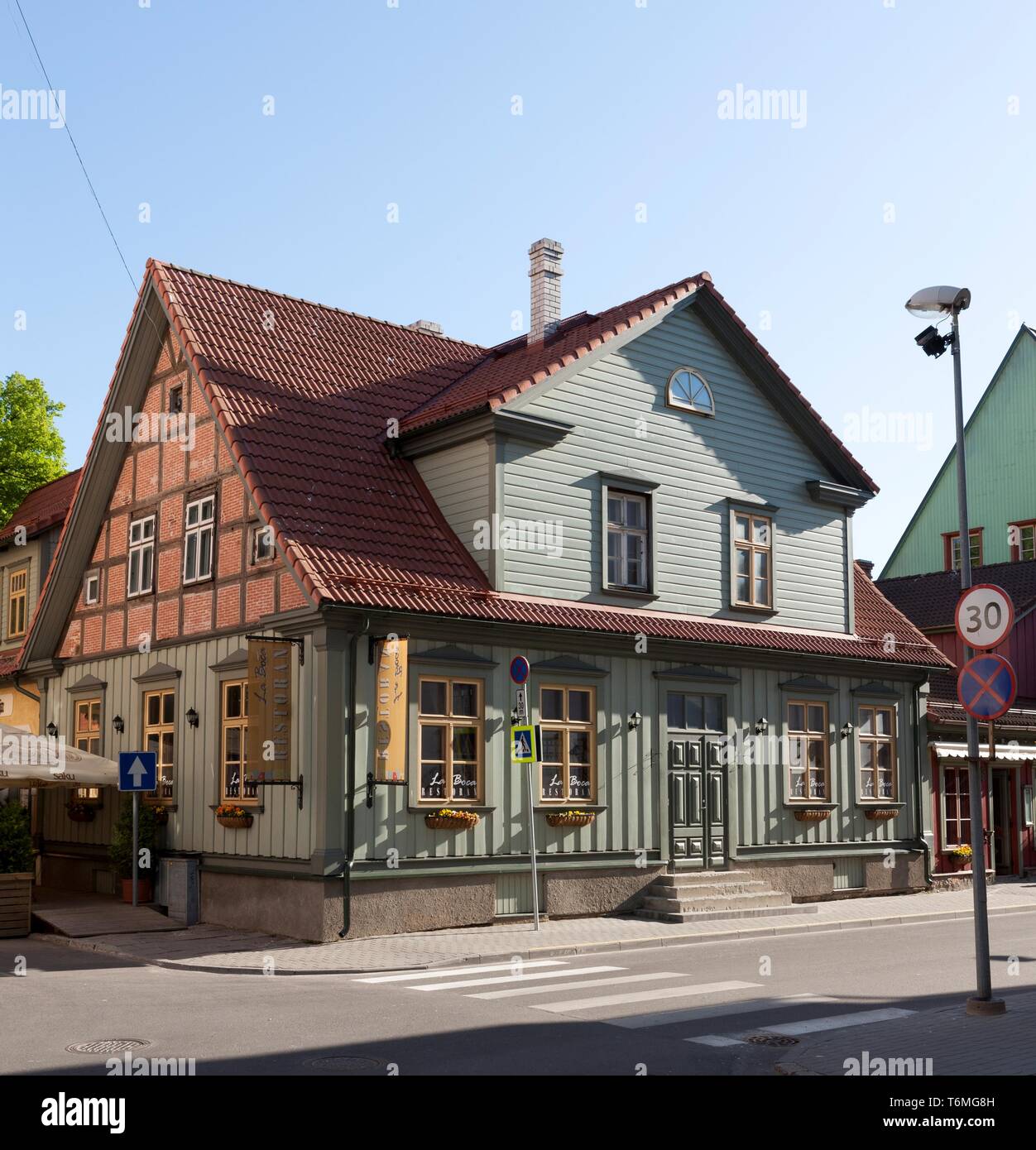 Le Boca Restaurant in PÃ¤rnu Stock Photo - Alamy