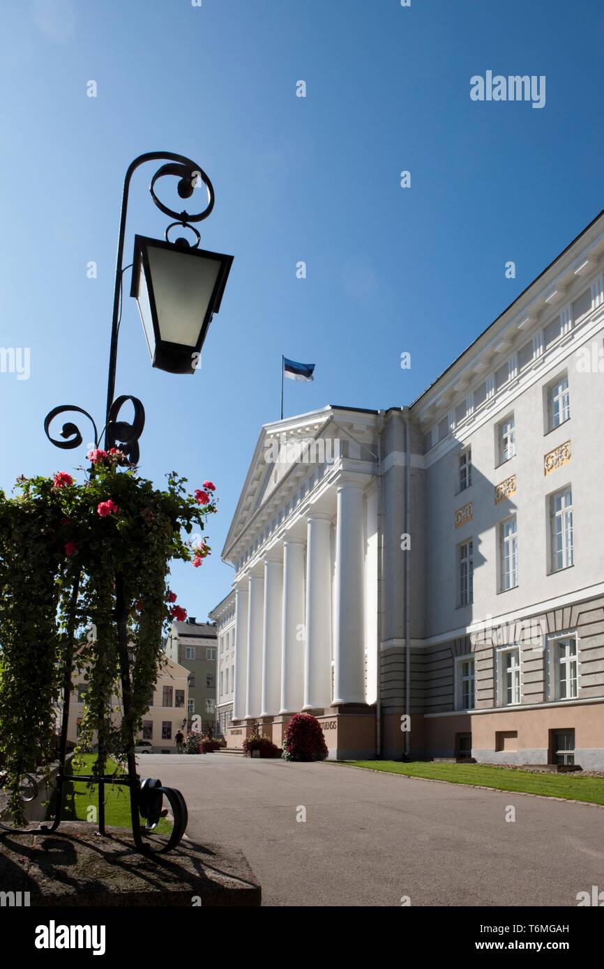 The Main Building of Tartu University Stock Photo - Alamy