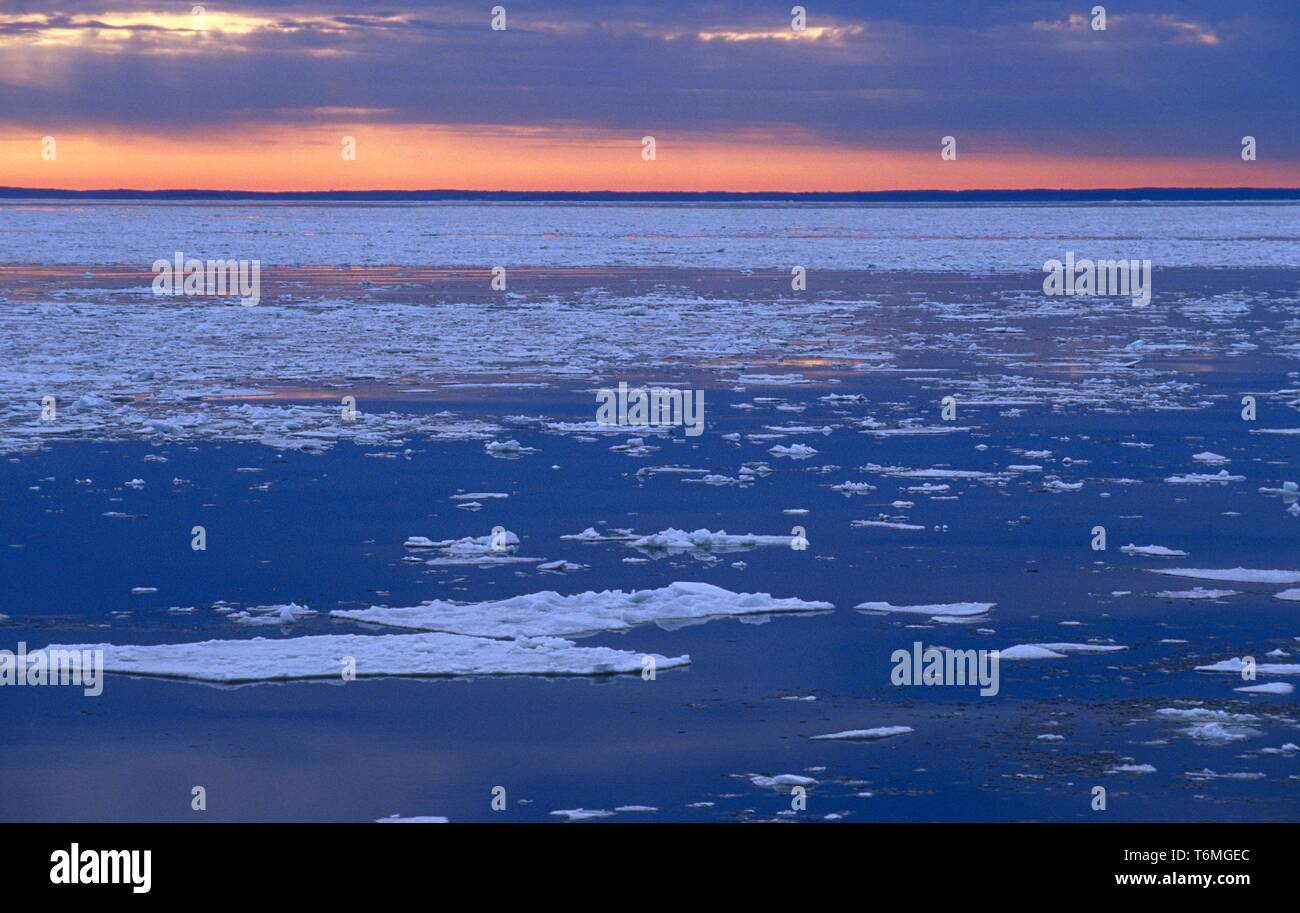 Blue ice blocks floating hi-res stock photography and images - Alamy