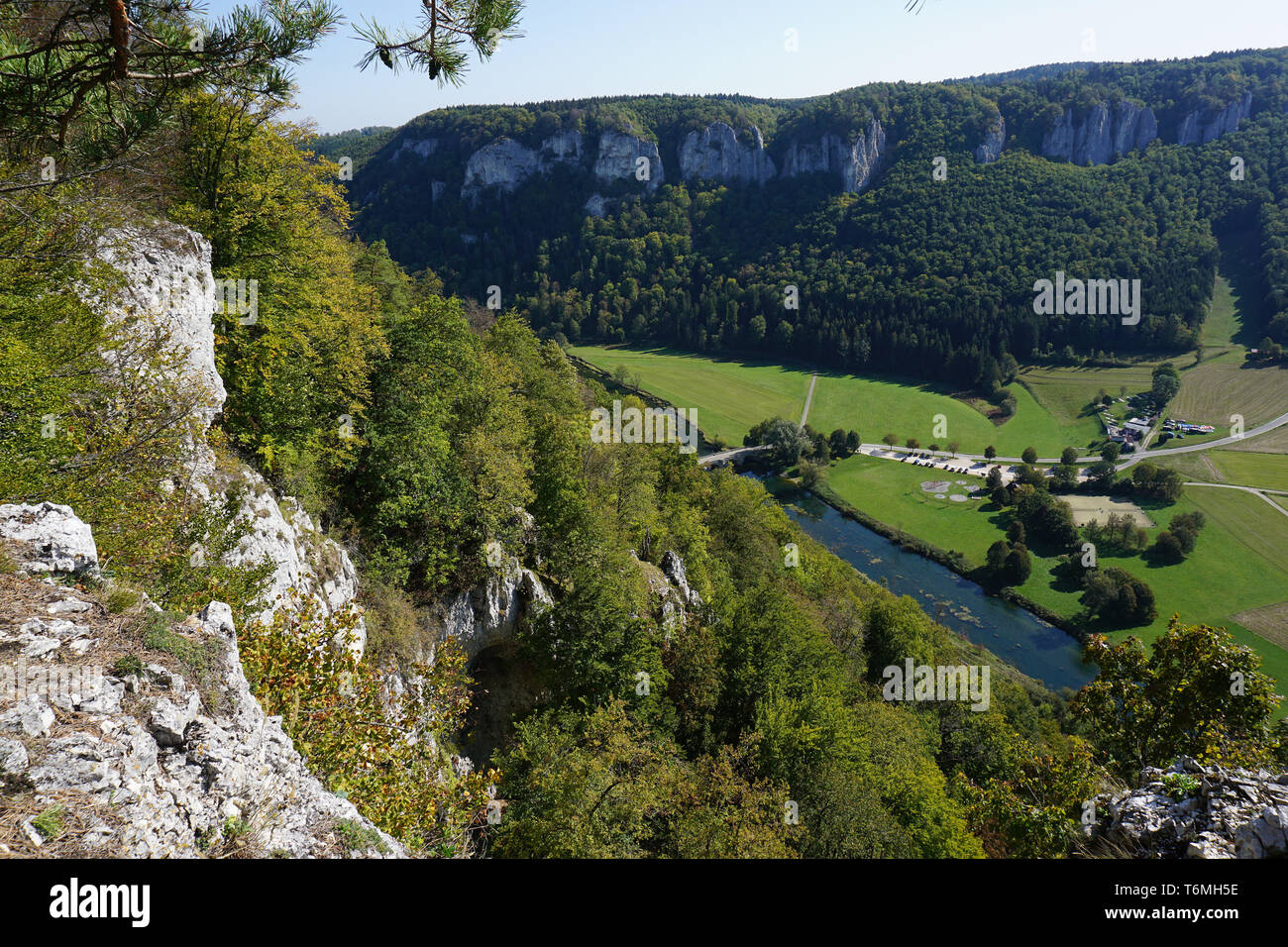 danube valley, Upper danube, swabian alps, germany Stock Photo - Alamy