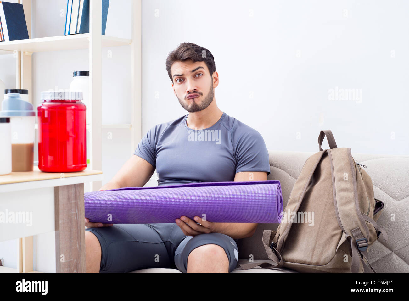 Sports bag office hi-res stock photography and images - Alamy