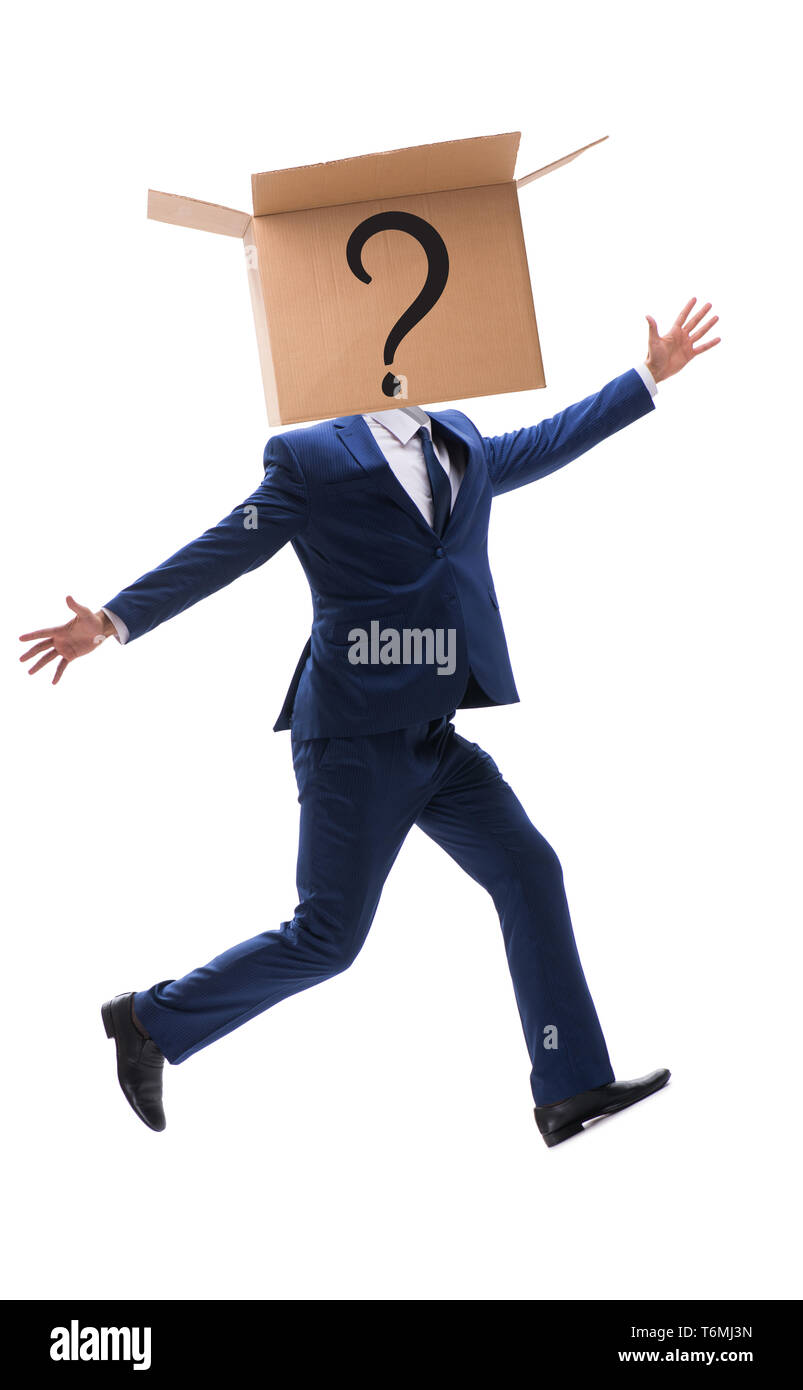 Businessman asking questions in hi-res stock photography and images - Alamy