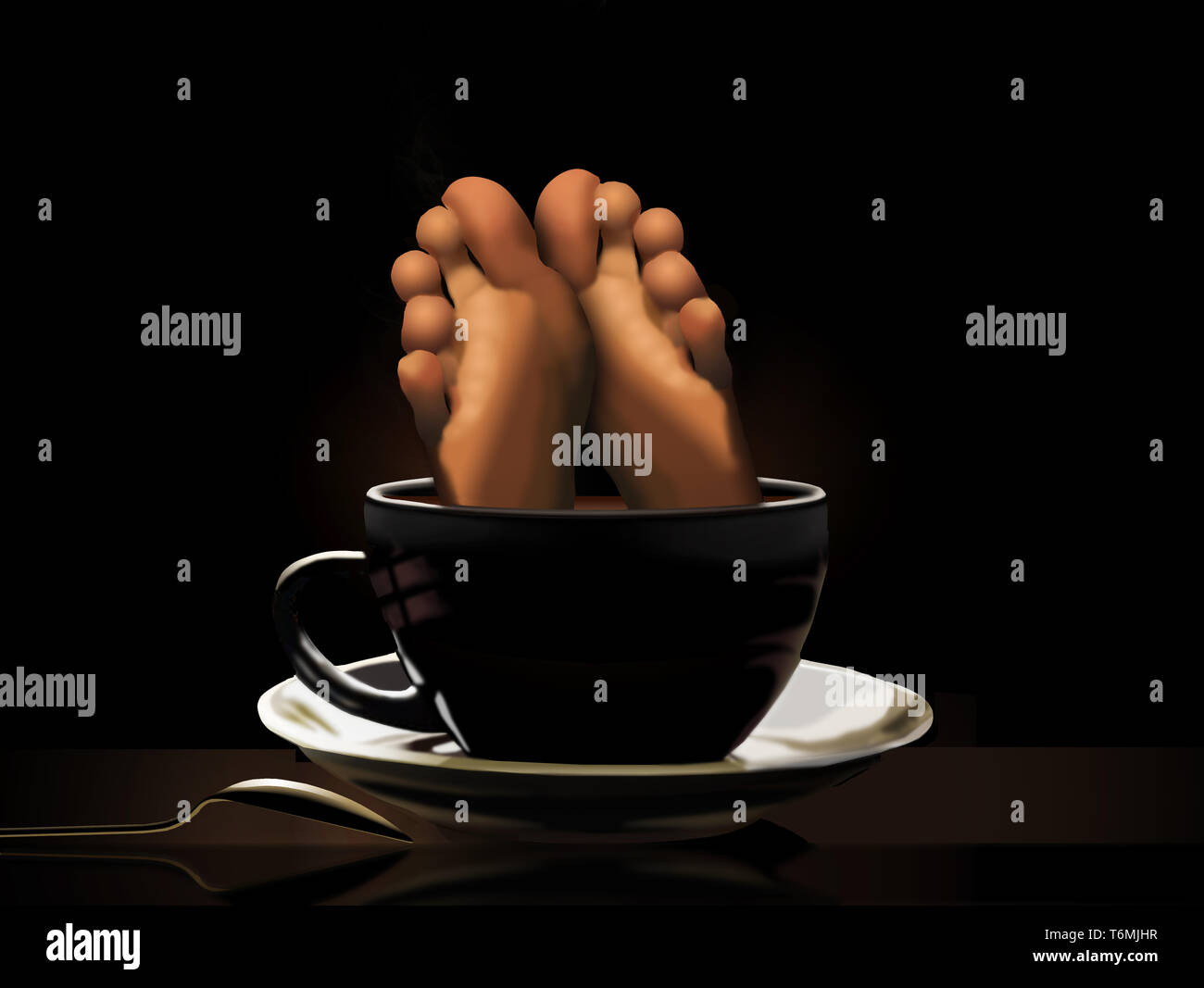 Man taste bad tea hi-res stock photography and images - Alamy