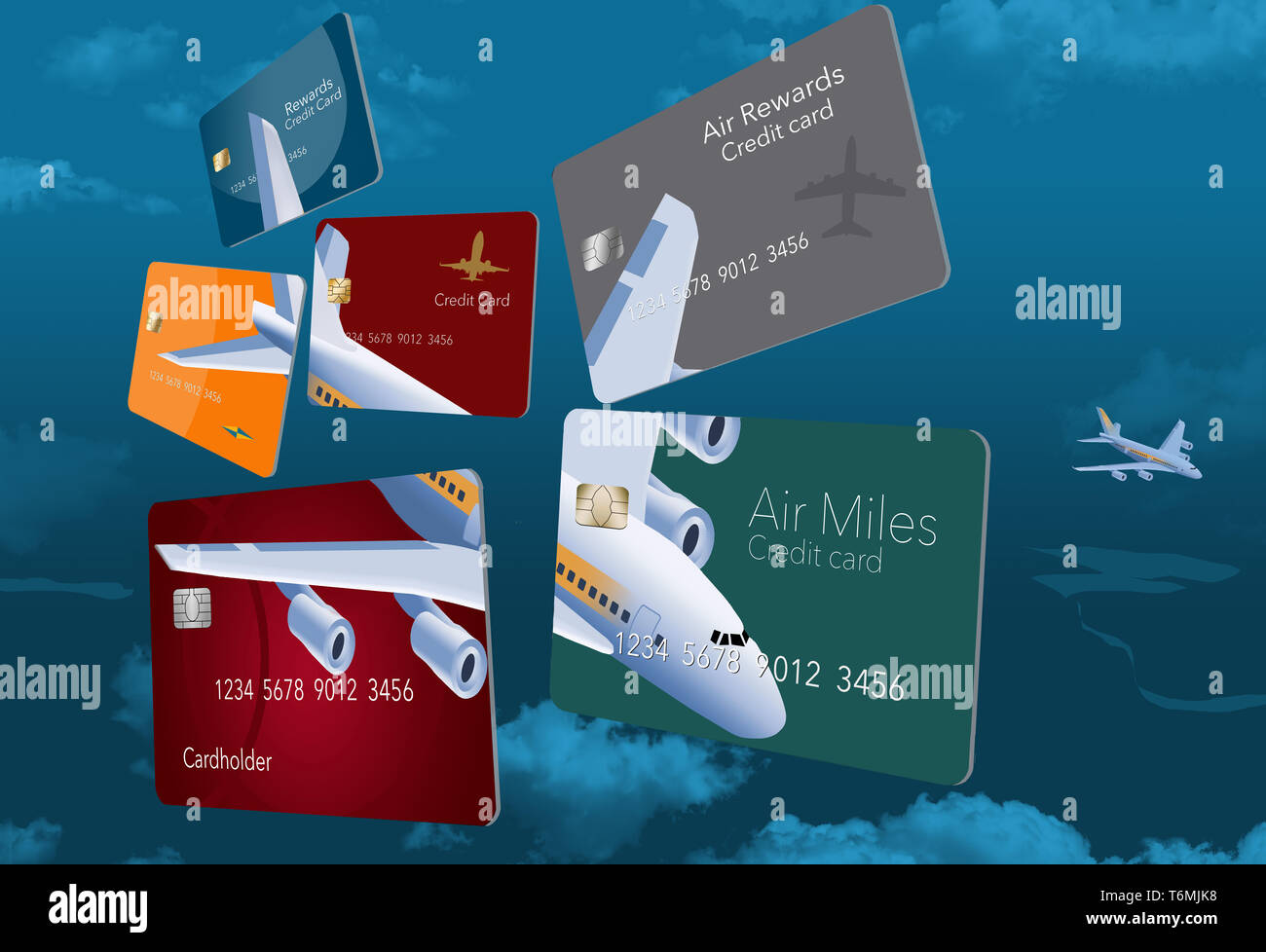 Airline reward cards hi-res stock photography and images - Alamy