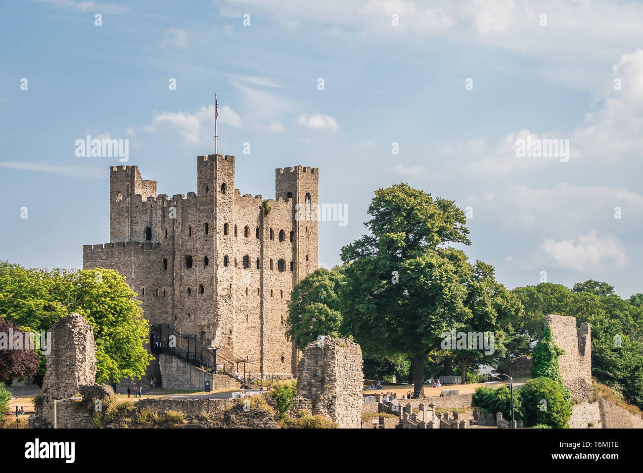 Rochester castle hi-res stock photography and images - Alamy