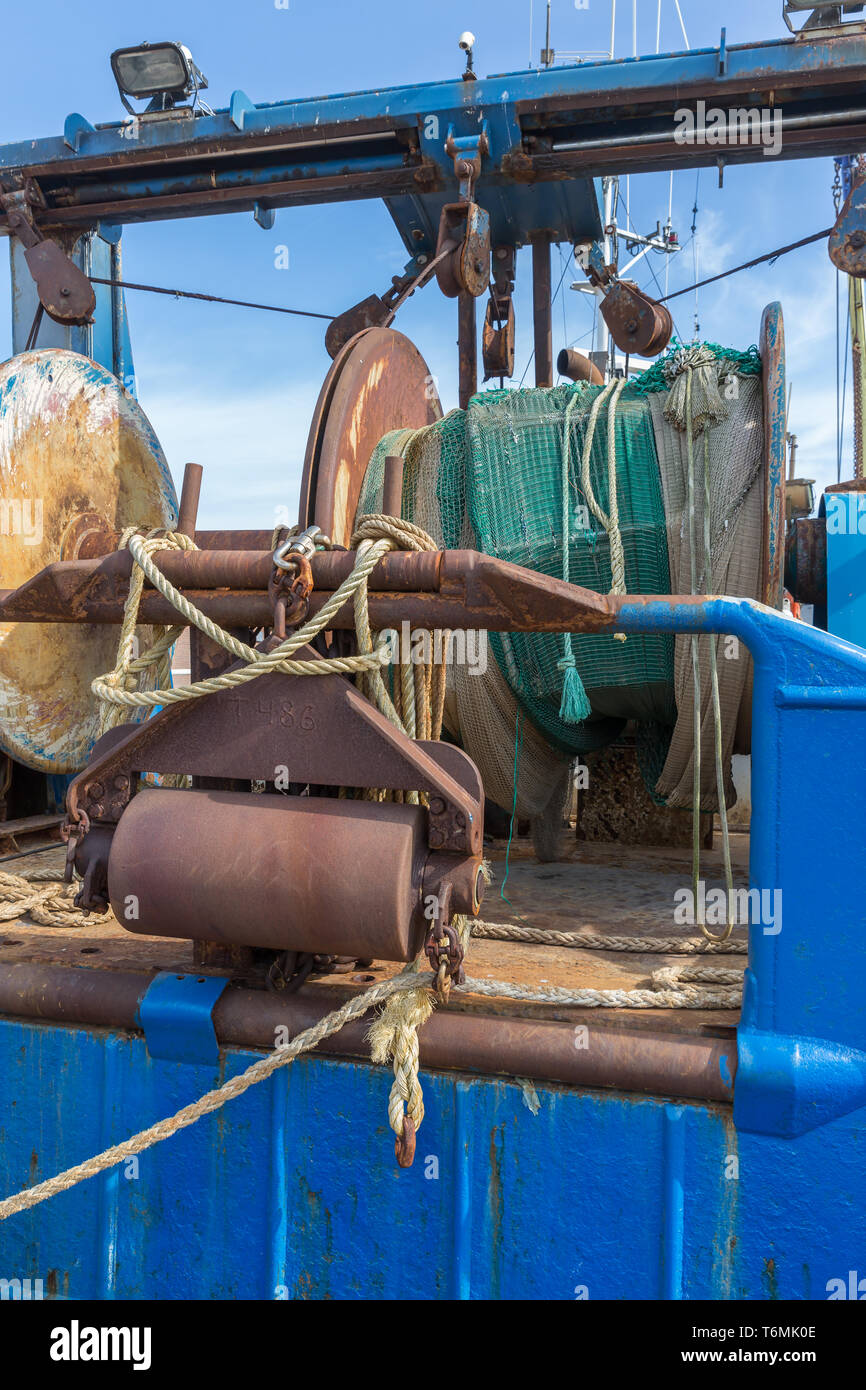 Trawler fishing nets hi-res stock photography and images - Alamy