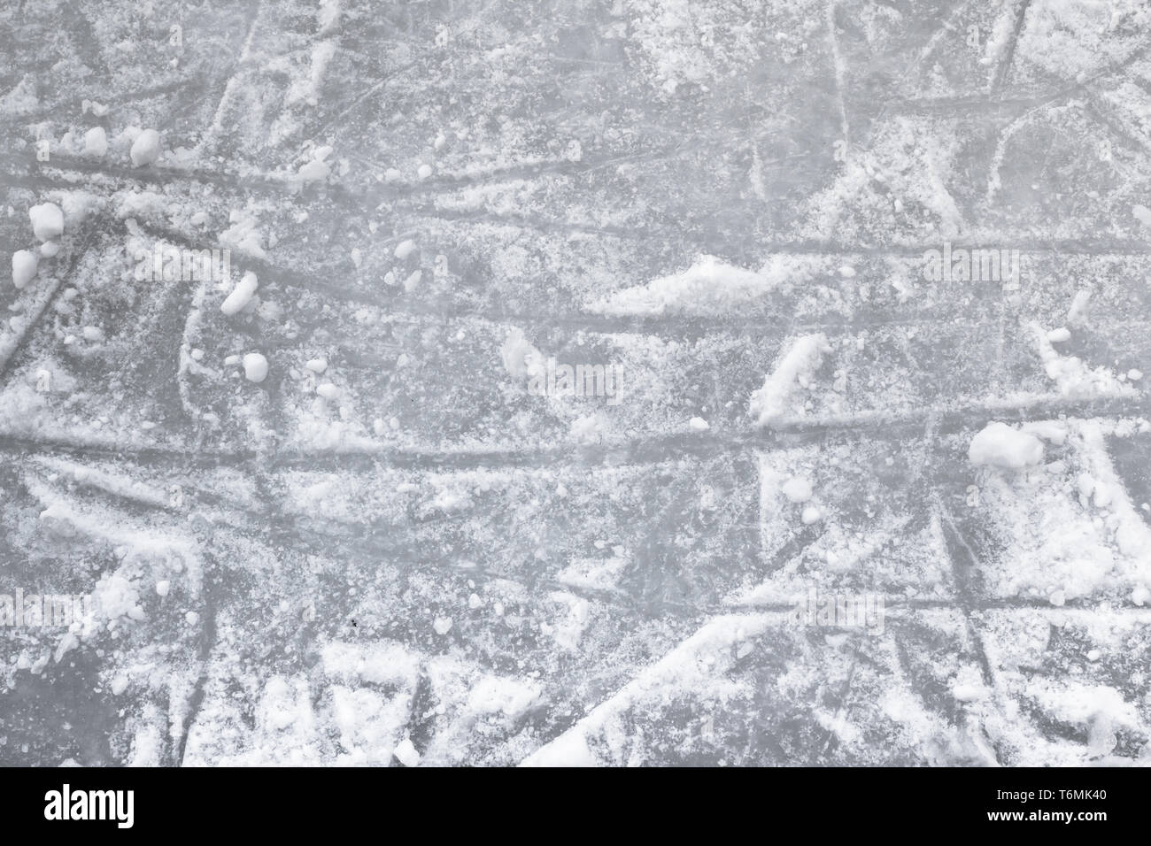 Ice rink floor Stock Photo - Alamy