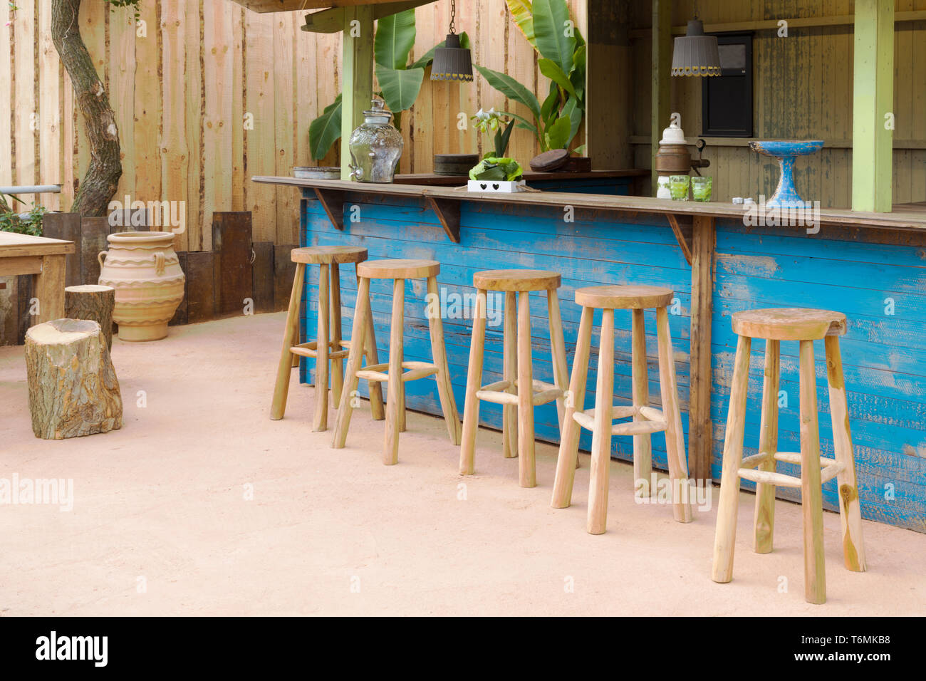 Beach food inside counter bar hi-res stock photography and images - Alamy