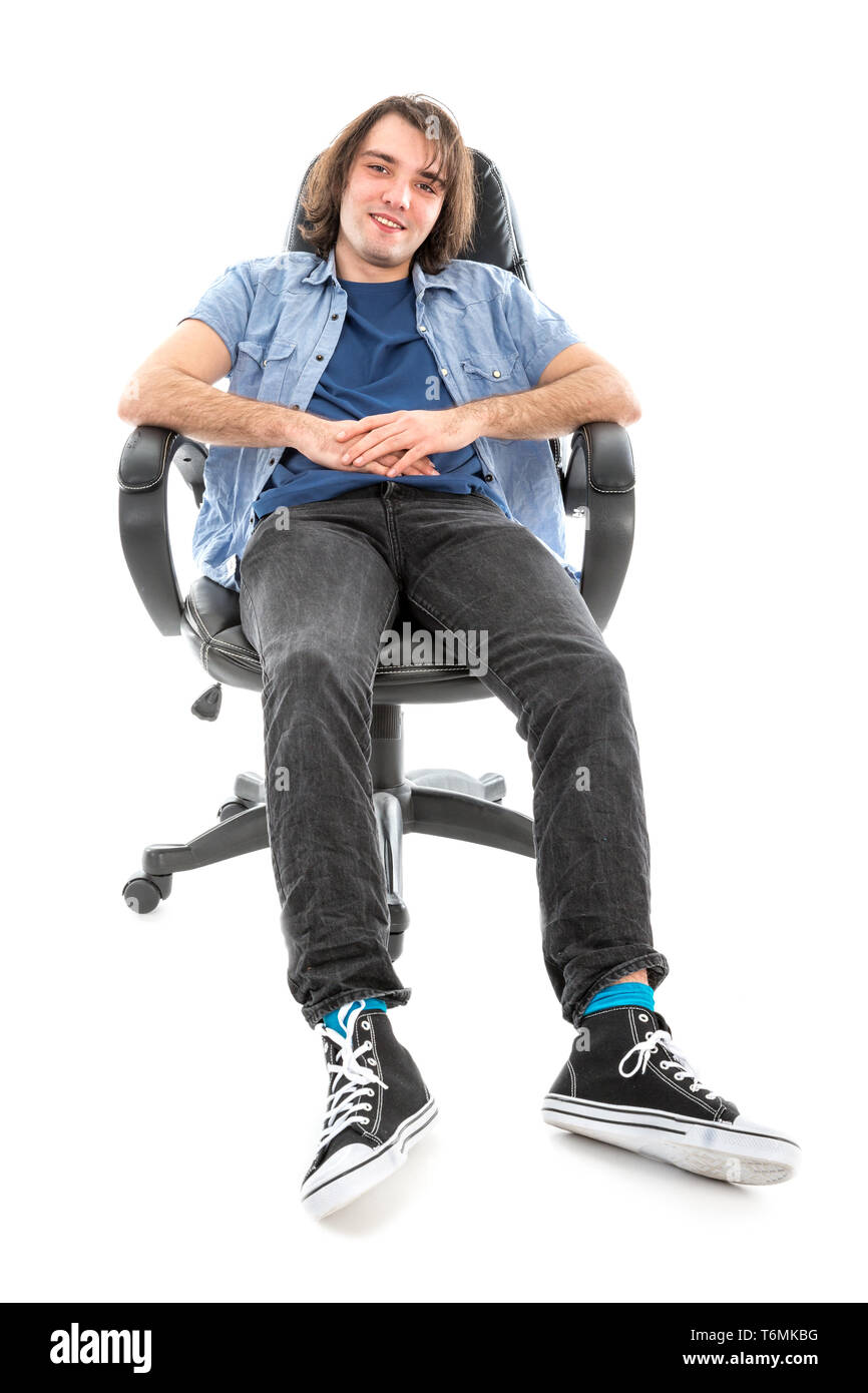 Resting tired rest seated sitting hi-res stock photography and images ...