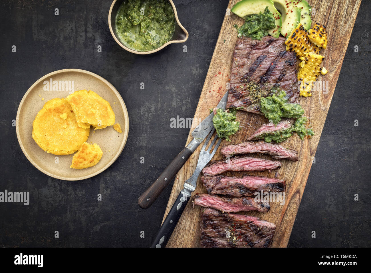 Steak arepa hi-res stock photography and images - Alamy