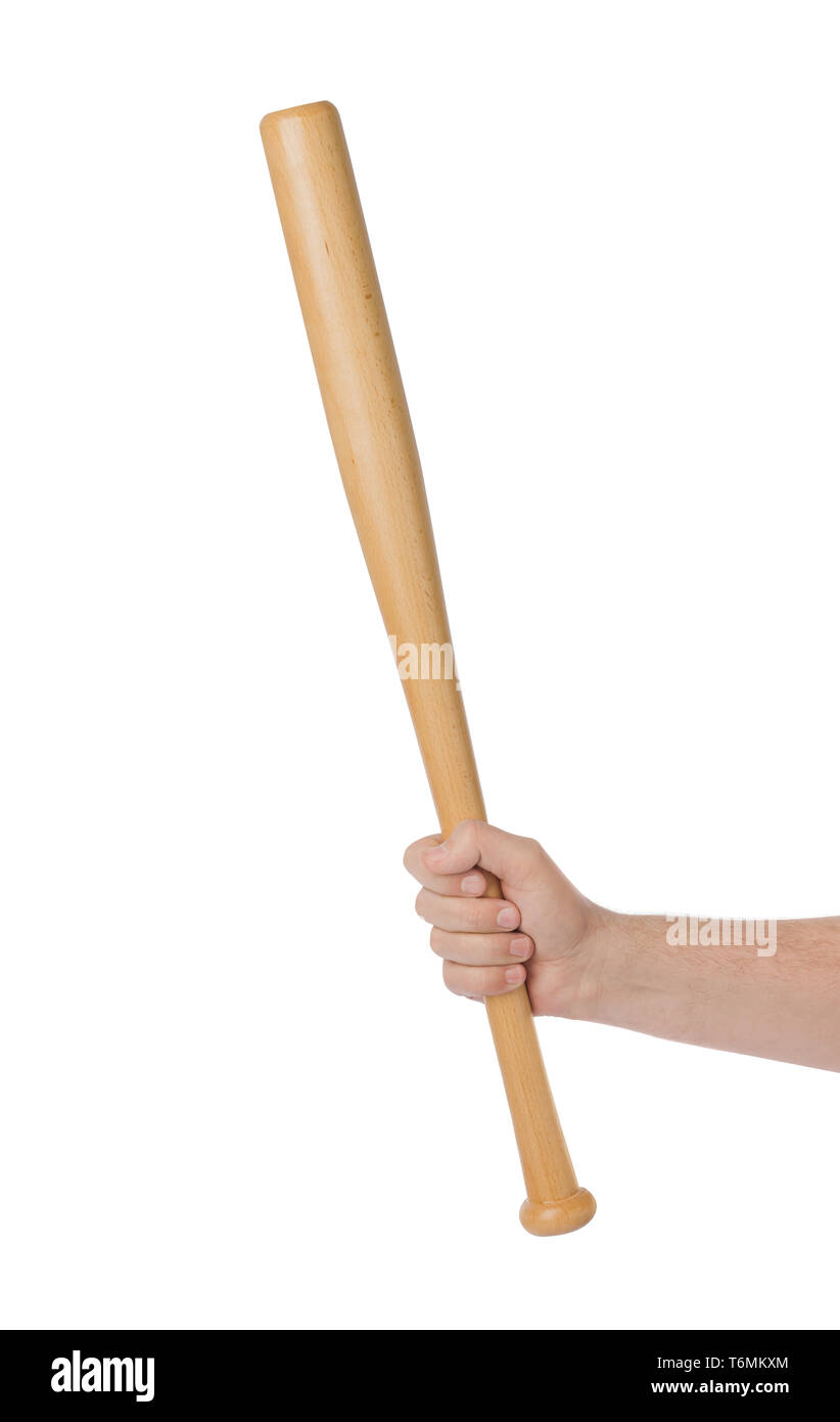 Hands with baseball bat Stock Photo - Alamy