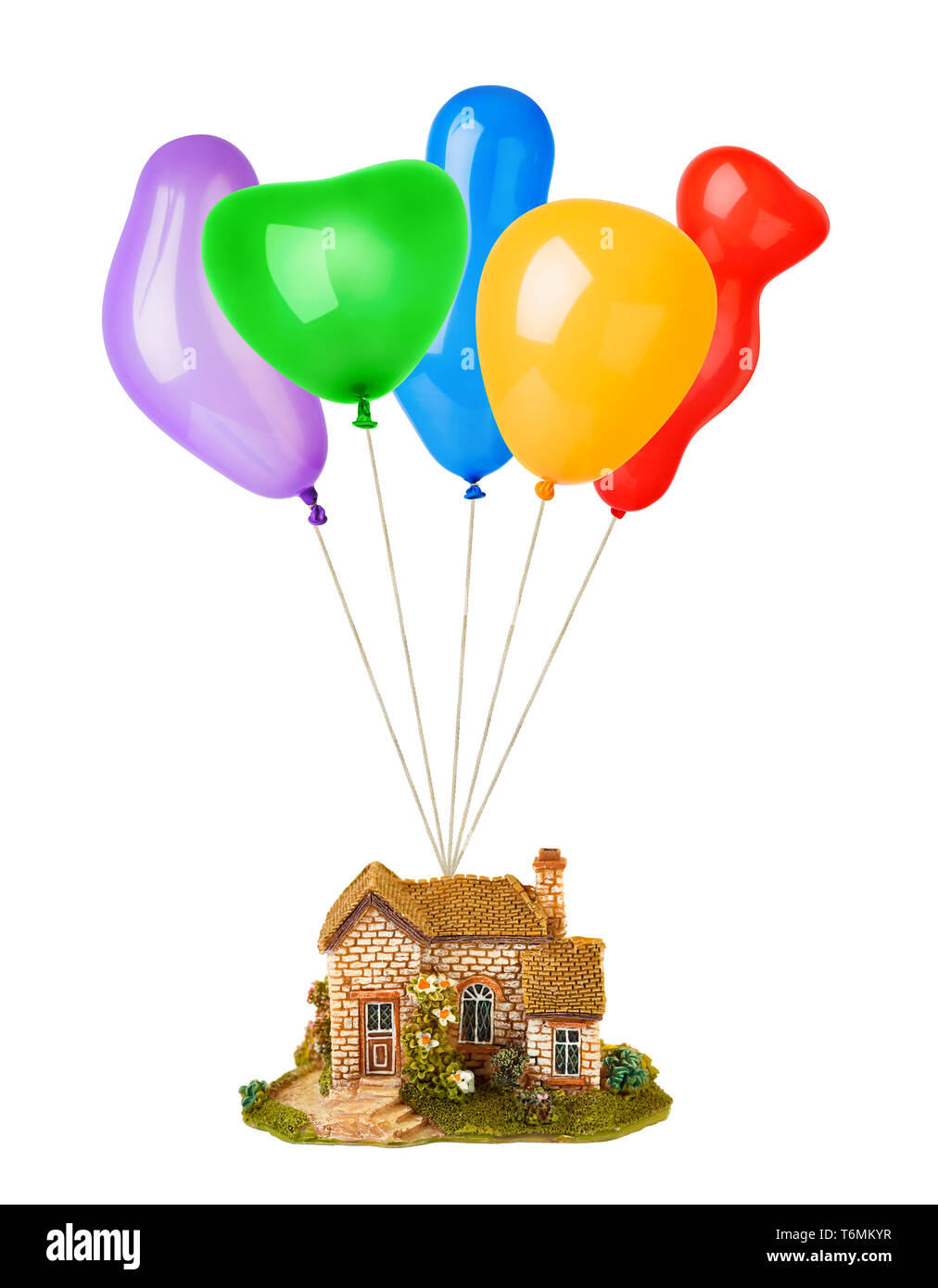 Balloon house Cut Out Stock Images & Pictures - Alamy