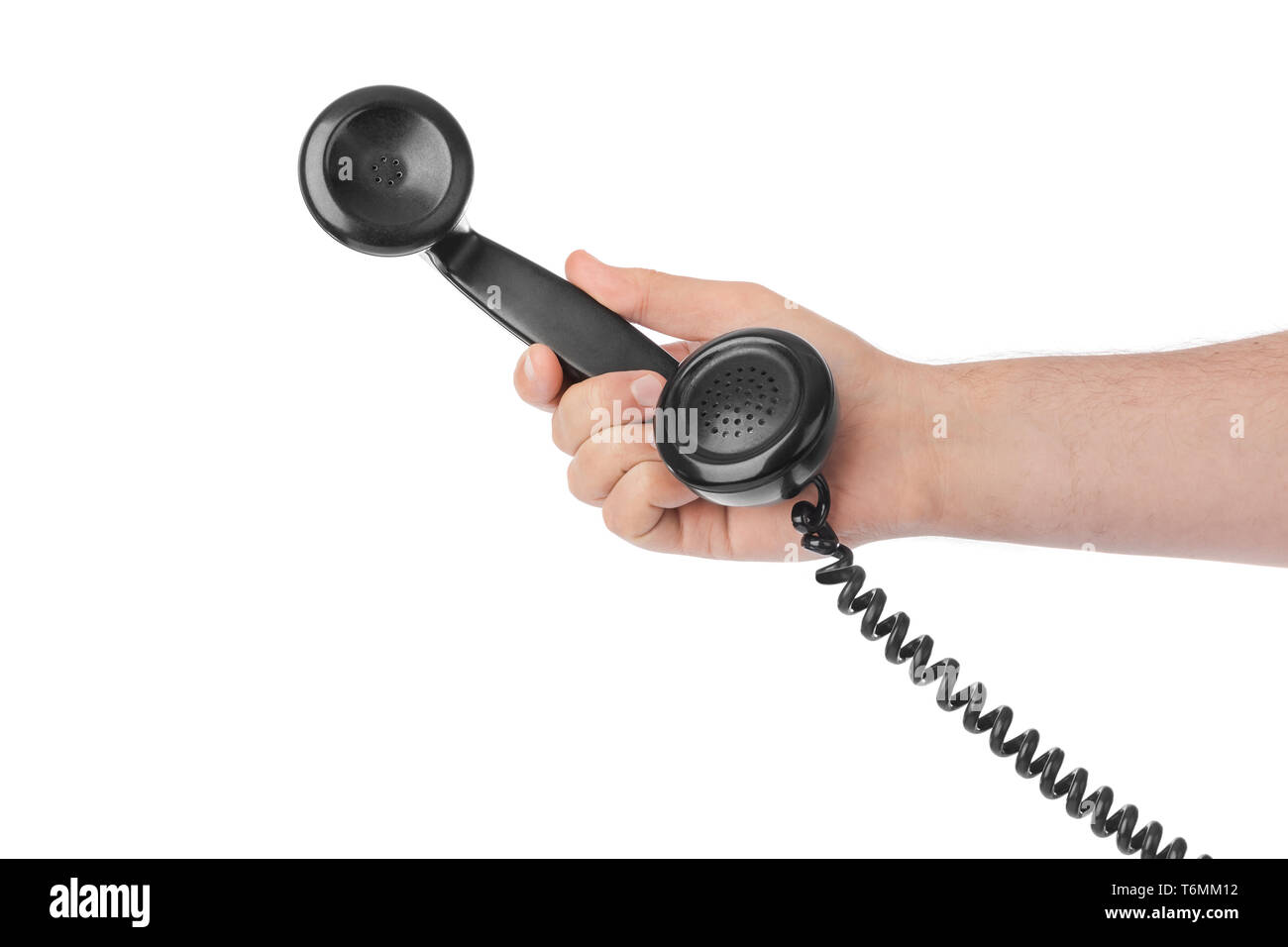 Hand receiver hi-res stock photography and images - Alamy