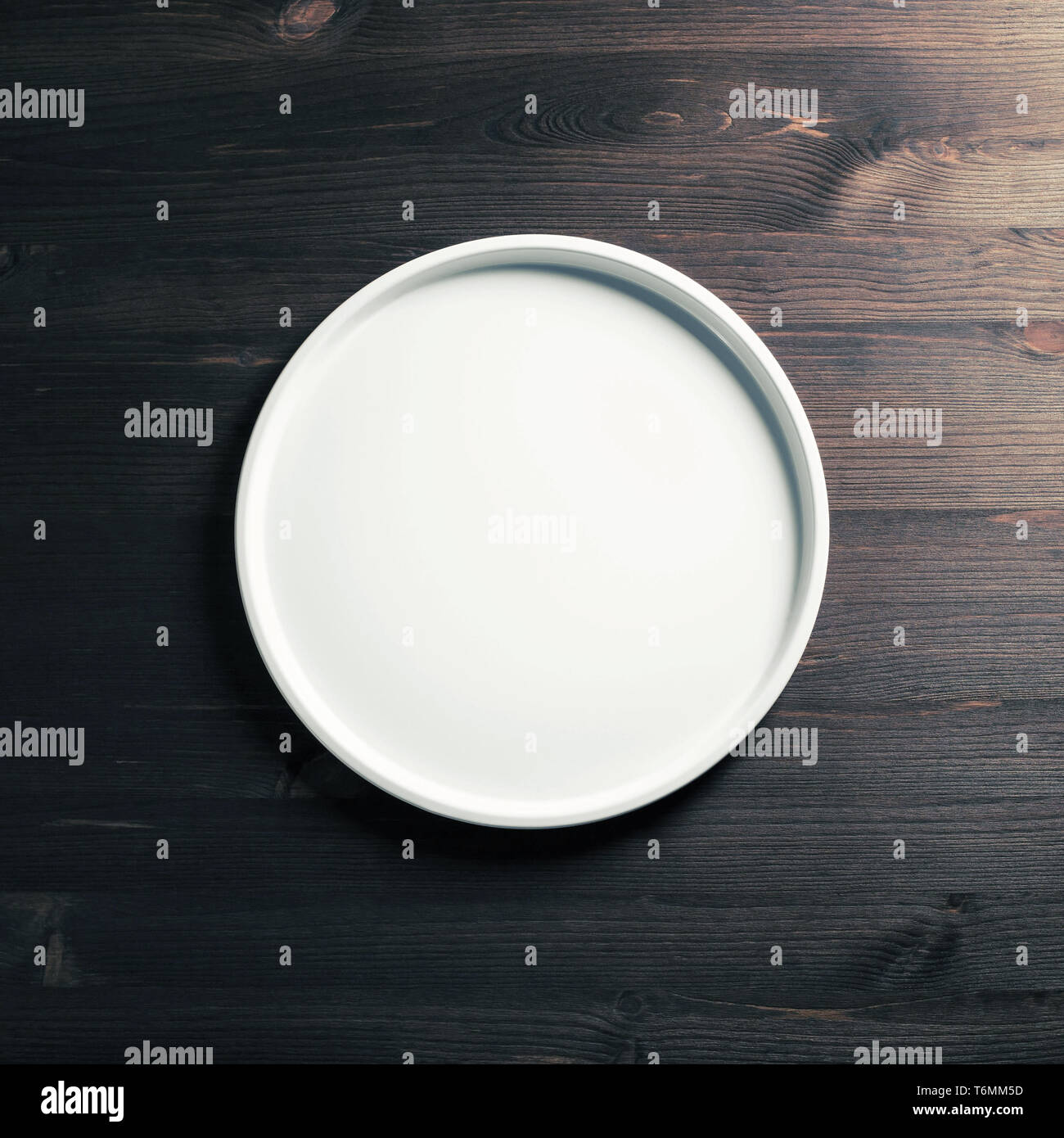Overhead mockup blank white hi-res stock photography and images - Alamy