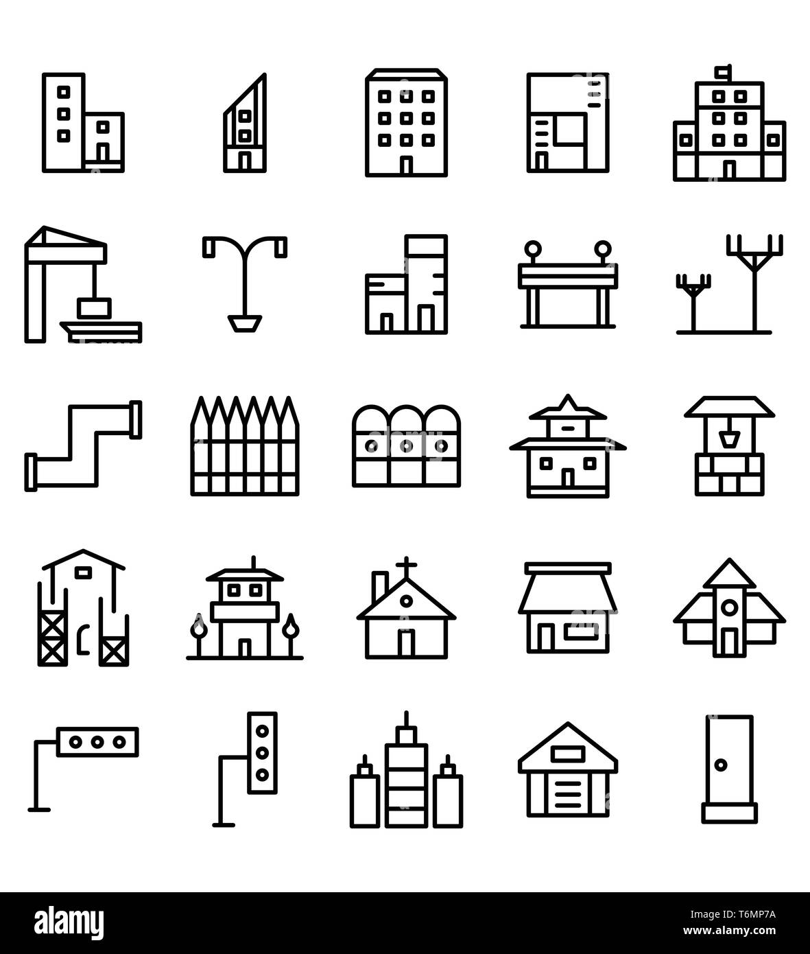 Mall fences Stock Vector Images - Alamy