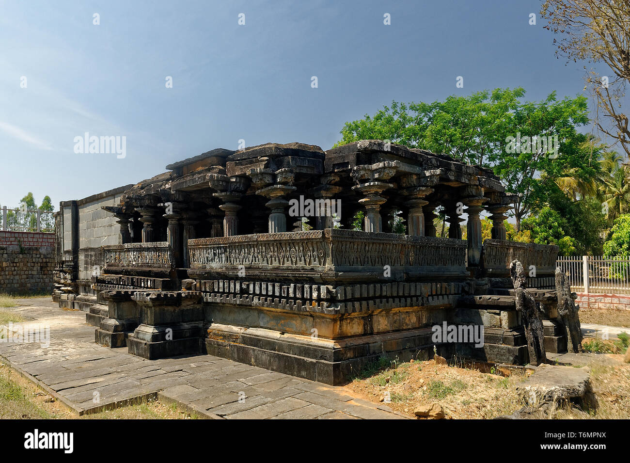 Shantinatha Basadi temple Stock Photo - Alamy