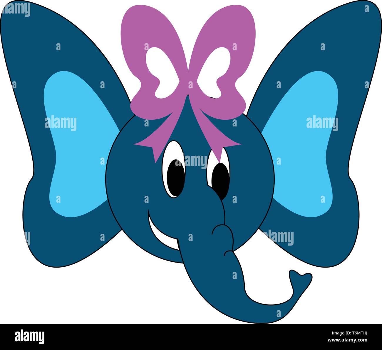 Set character female blue hi-res stock photography and images - Alamy