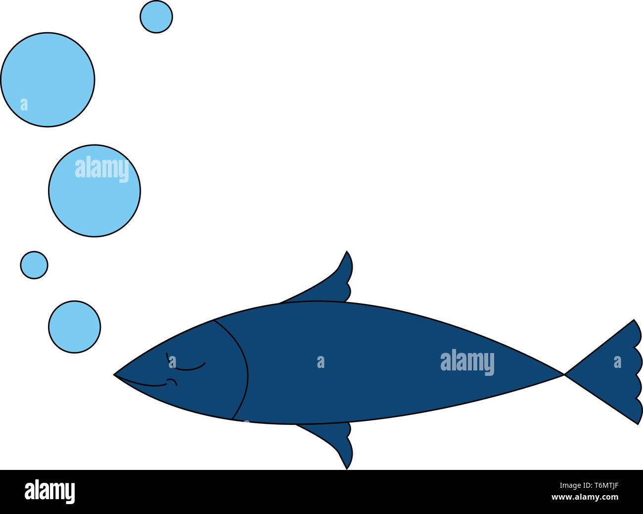 Blue water bubbles vector Stock Vector Images - Alamy