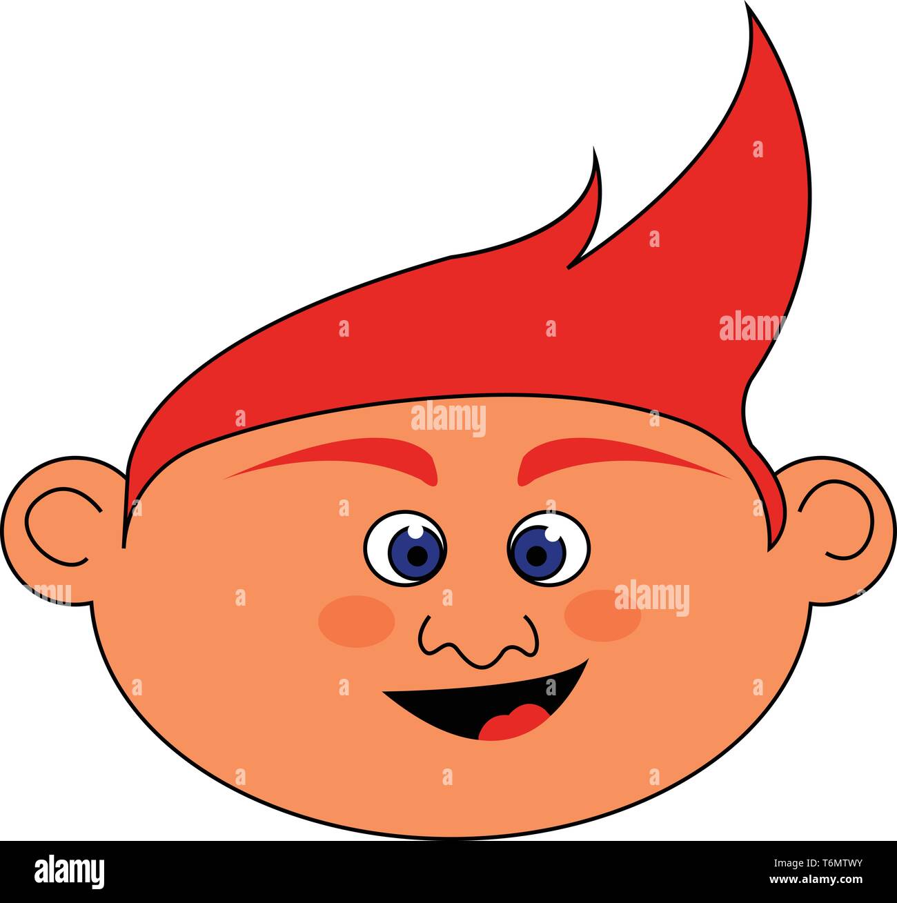 Ginger boy Stock Vector Images - Alamy