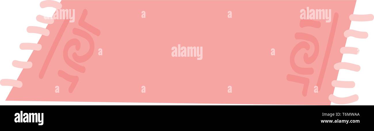 Pink rug vector illustration Stock Vector Image & Art - Alamy