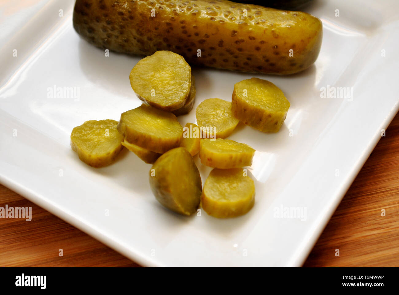 Cut pickles hi-res stock photography and images - Alamy