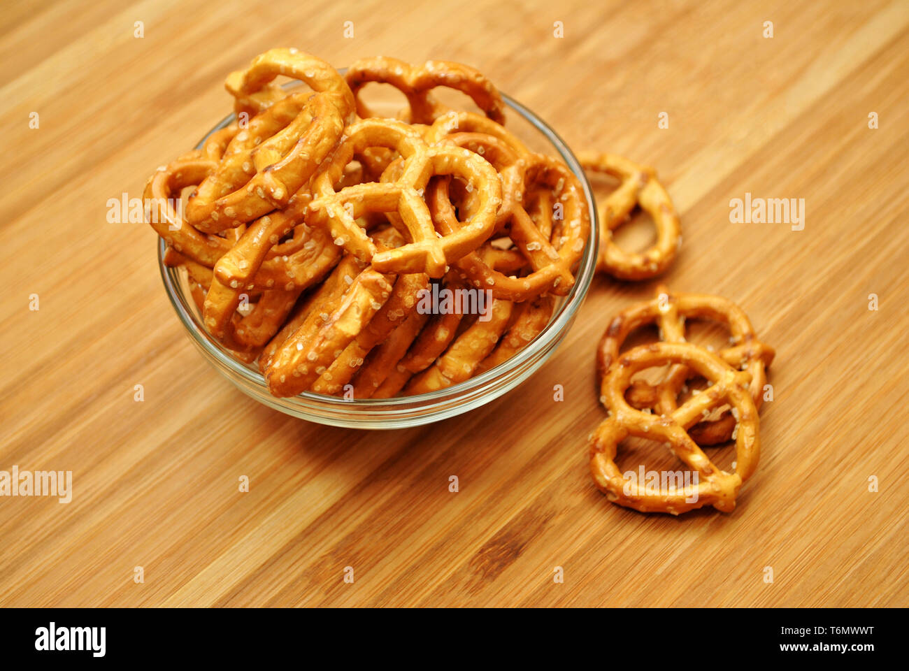 Crunchy salty pretzels hi-res stock photography and images - Alamy