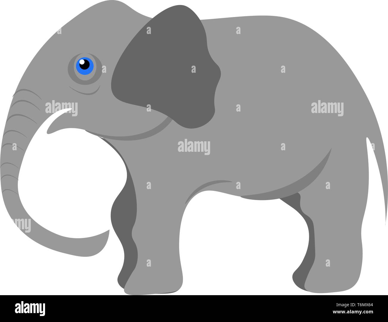 Baby elephant vector illustration Stock Vector Image & Art - Alamy