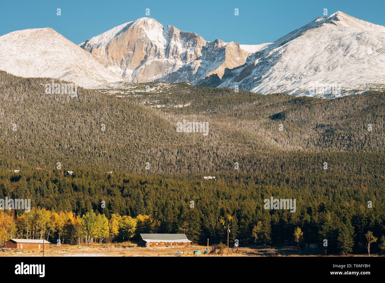 Season changing from autumn to winter Stock Photo - Alamy