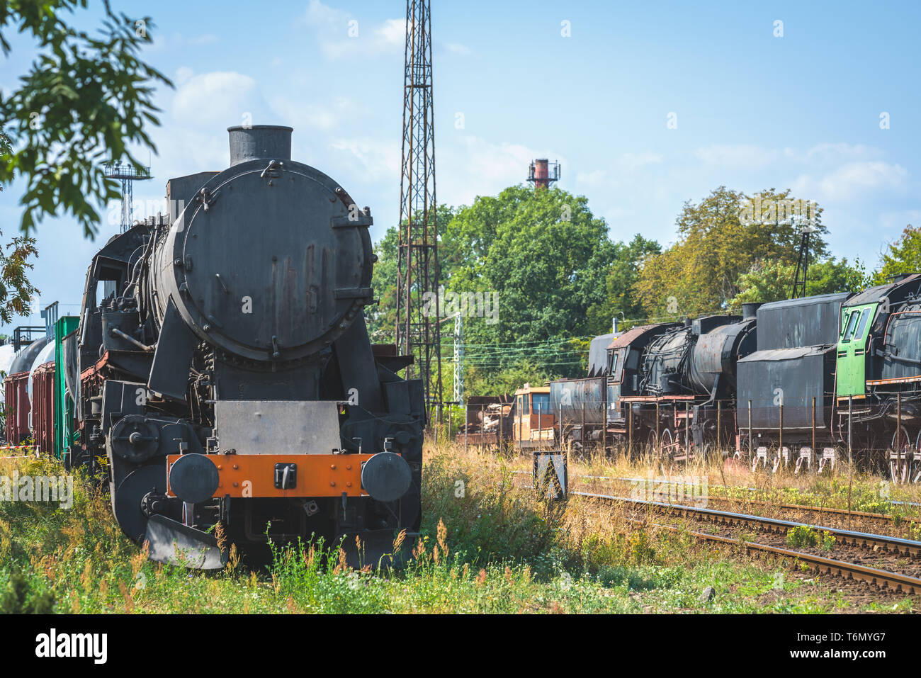 Old timer steam locomotive hi-res stock photography and images - Alamy