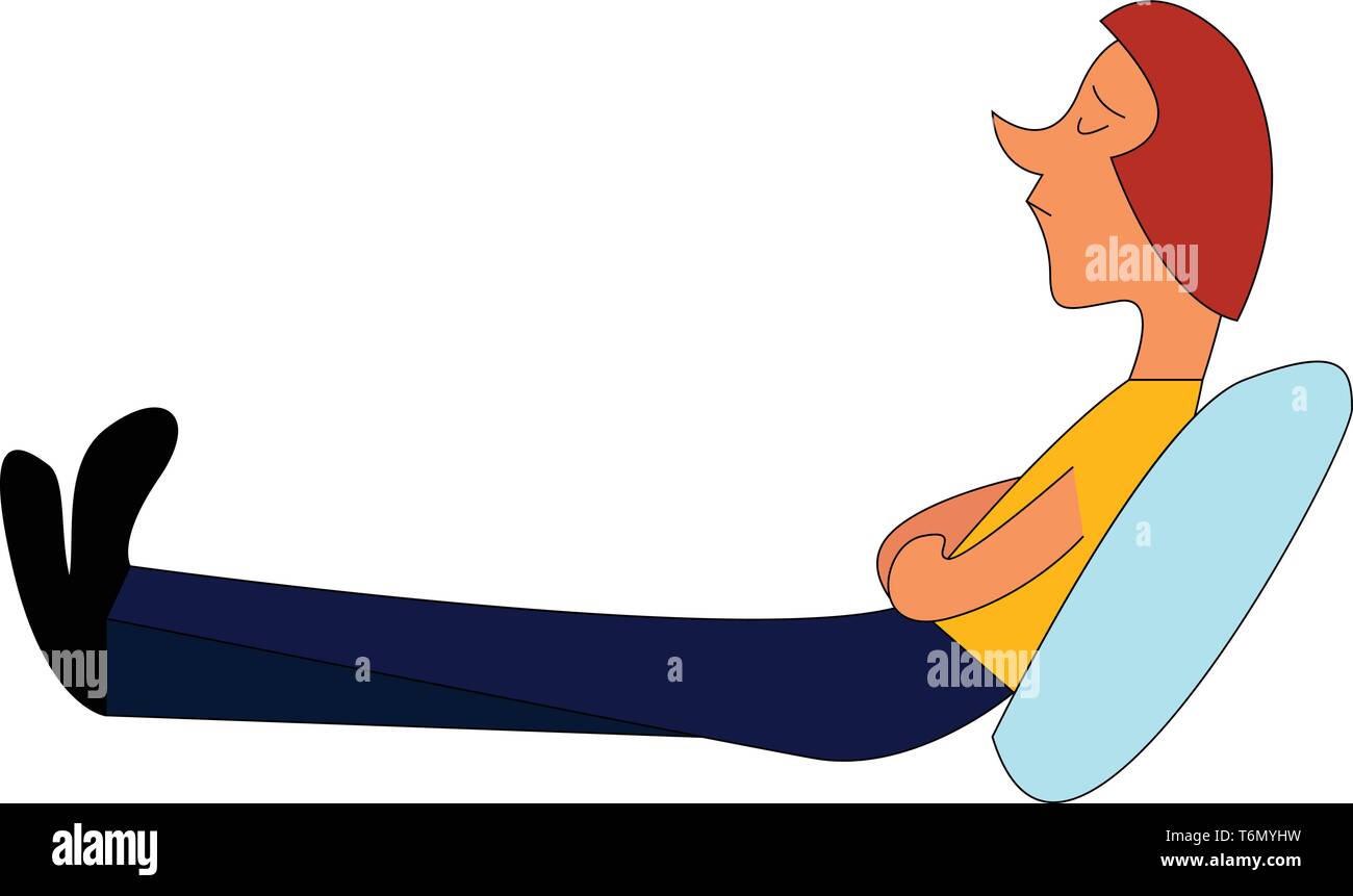 Relax illustration vector on white background Stock Vector Image & Art ...