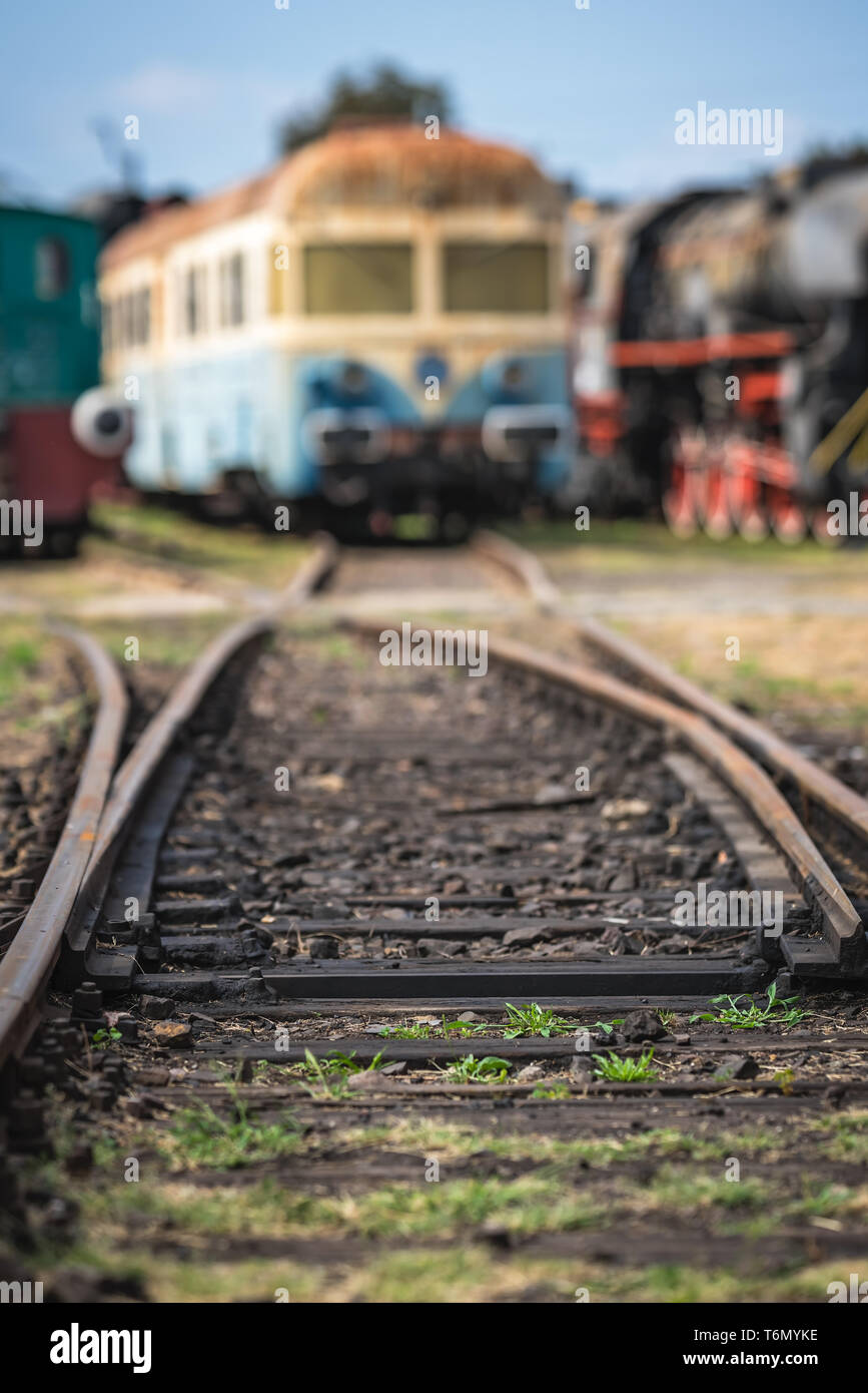 Old rail locomotives hi-res stock photography and images - Alamy