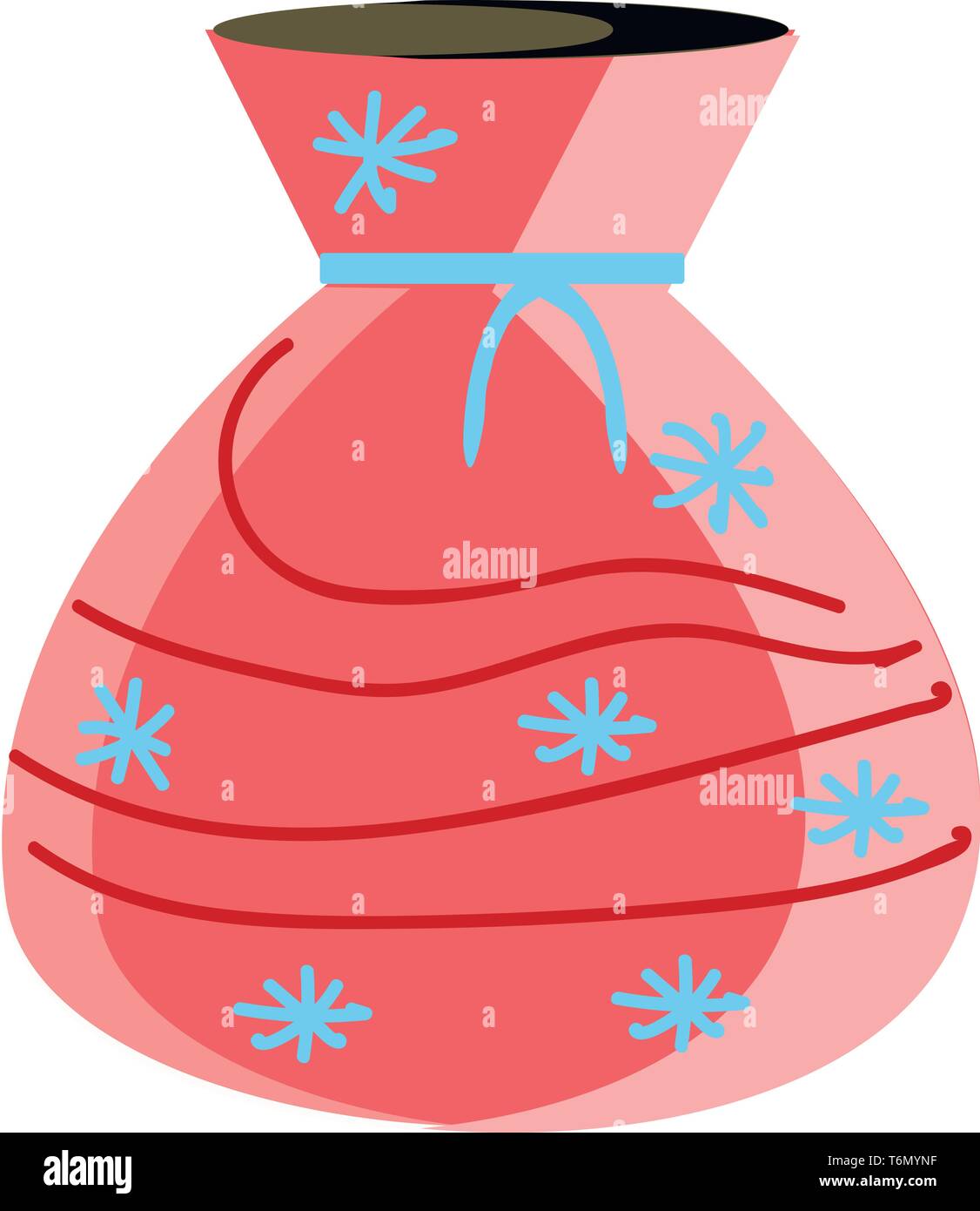 Santas gift sack Stock Vector Images - Alamy