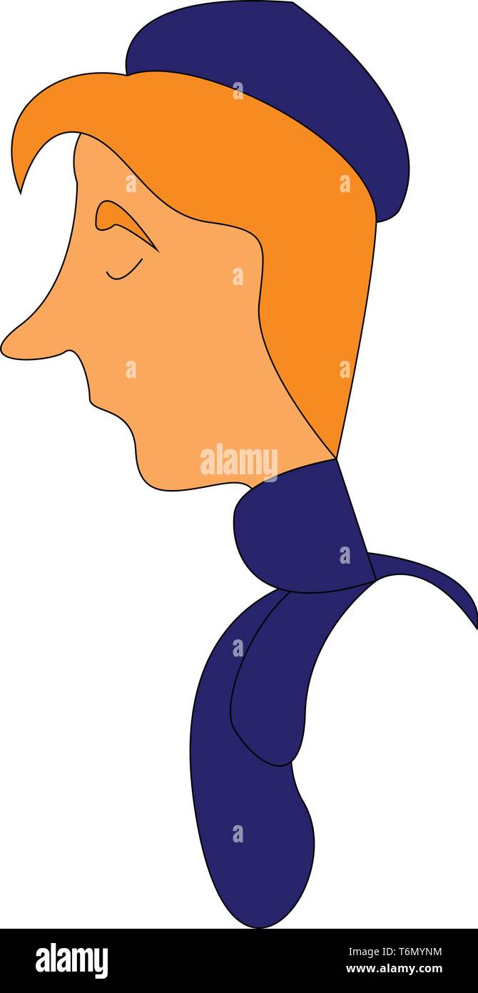 Man scarf on head Stock Vector Images - Alamy