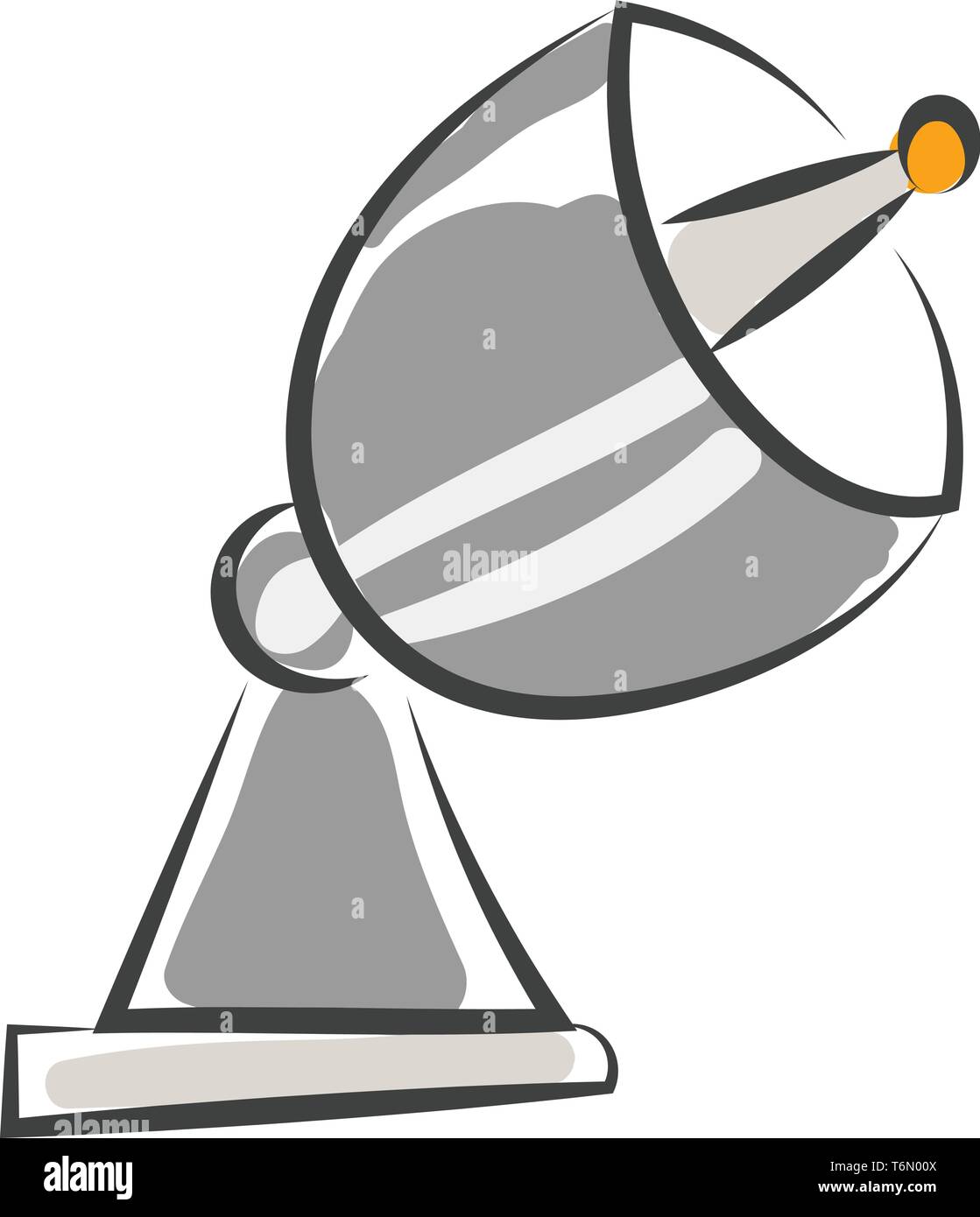 Satellite antenna drawing hi-res stock photography and images - Alamy