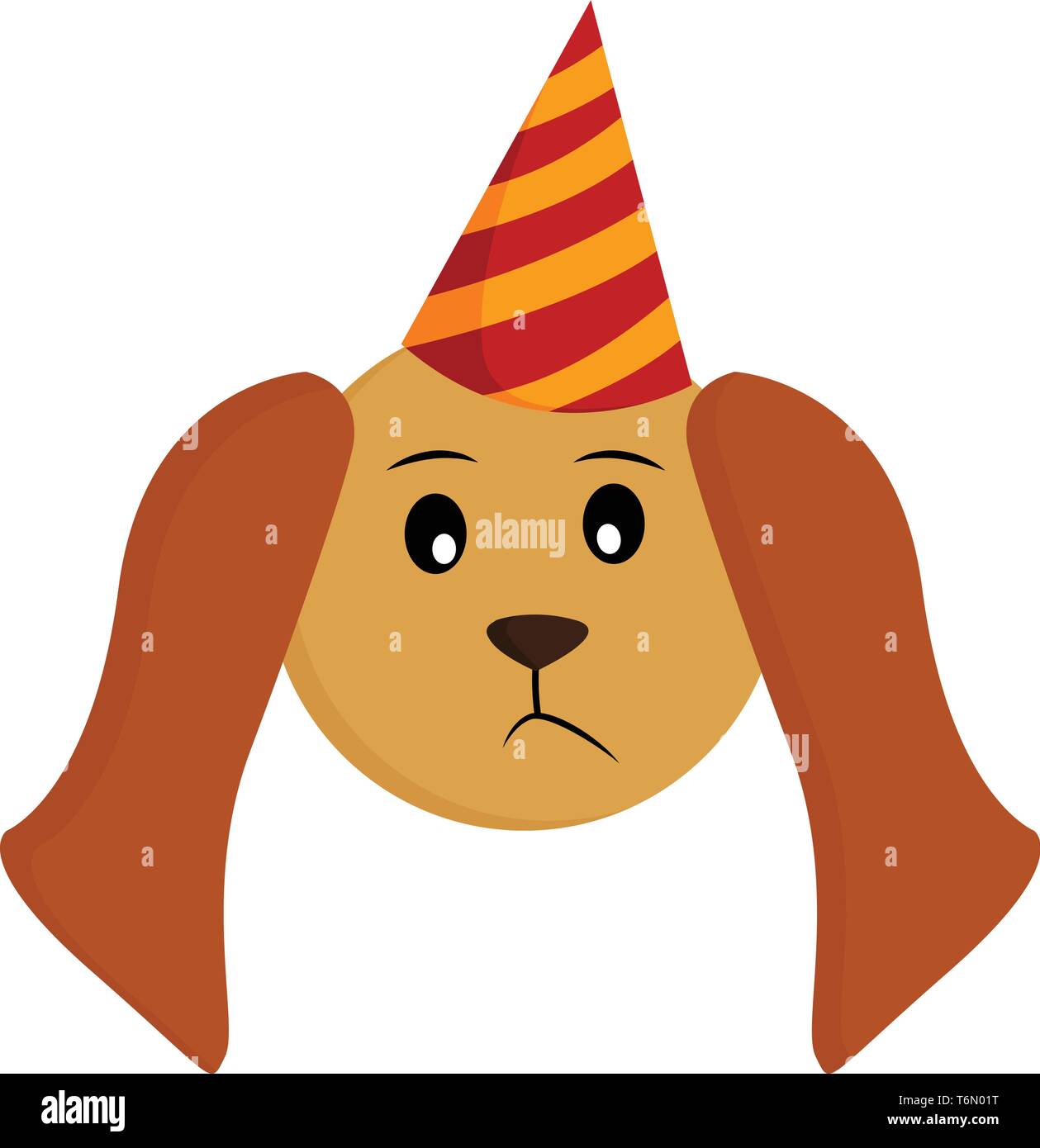 Red little cone Stock Vector Images - Alamy