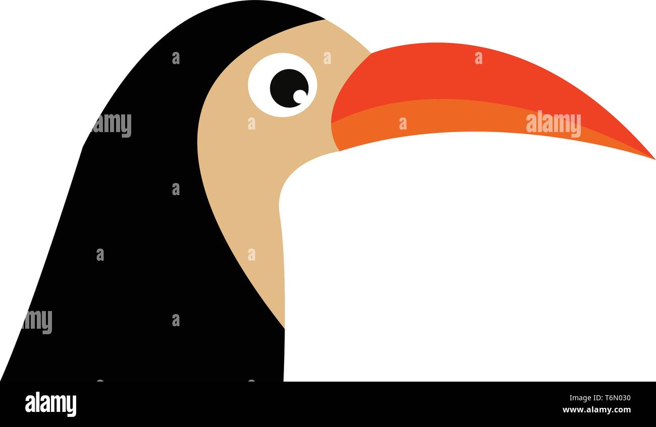 Black sharp beak Stock Vector Images - Alamy