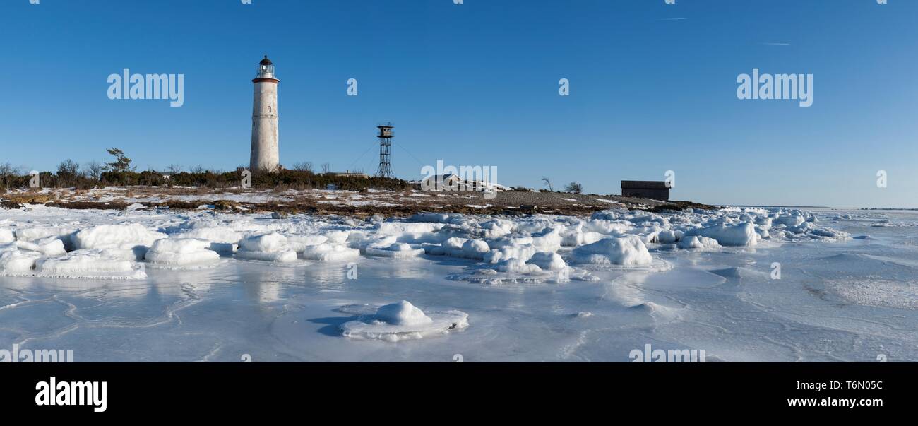 Lighthouse on the island of Vilsandi Stock Photo - Alamy