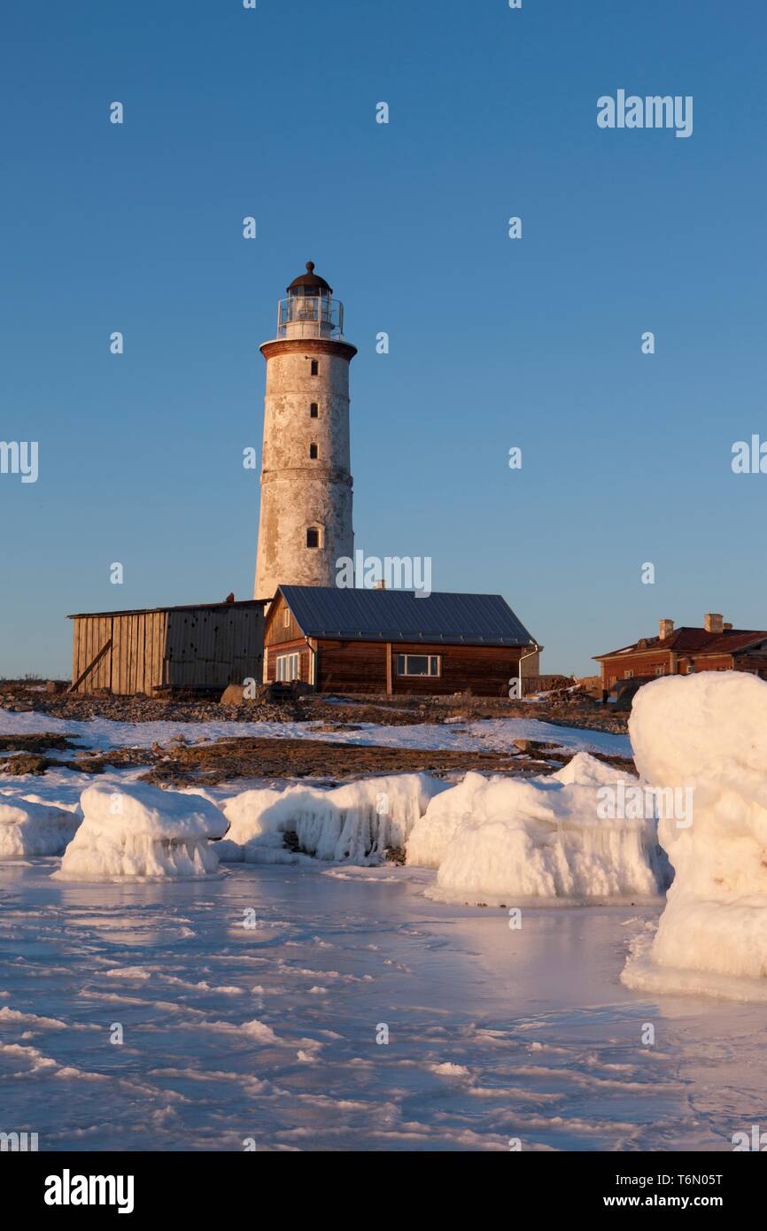 Lighthouse on the island of Vilsandi Stock Photo - Alamy
