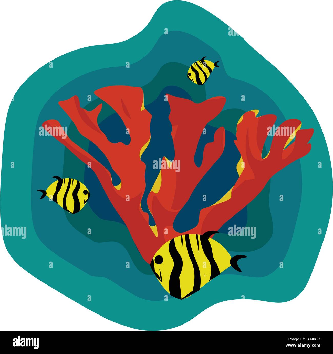 Corals are amazing Stock Vector Images - Alamy