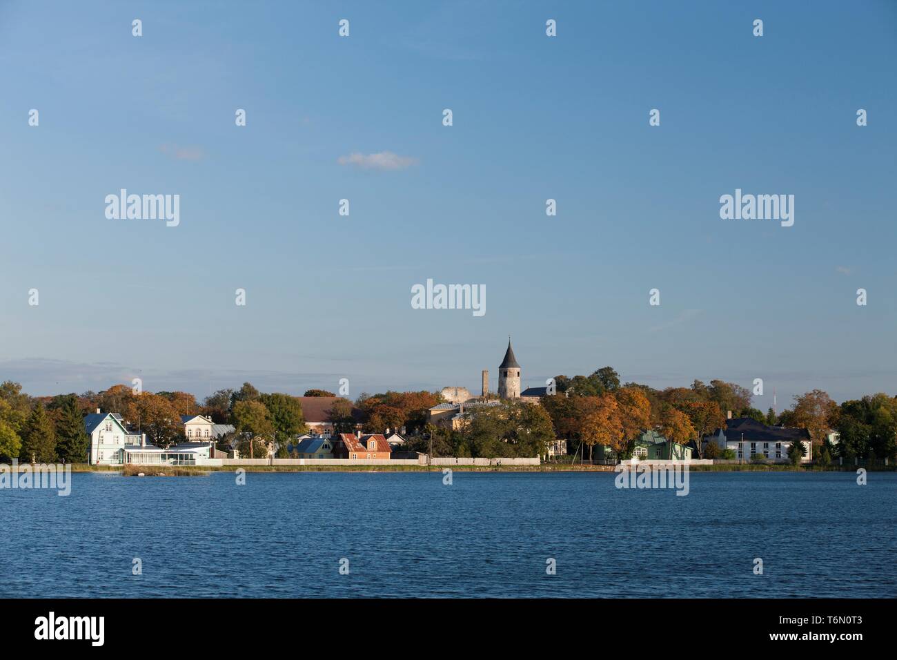 View of Haapsalu from the sea Stock Photo - Alamy
