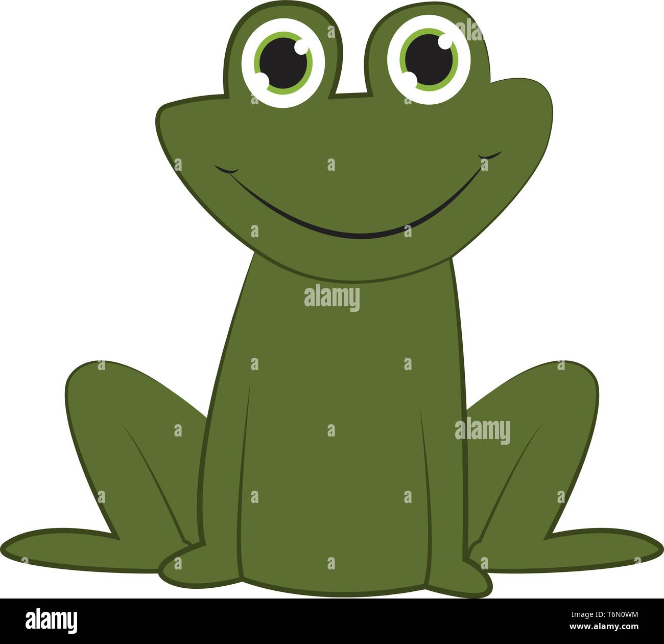 Large frog species Stock Vector Images - Alamy