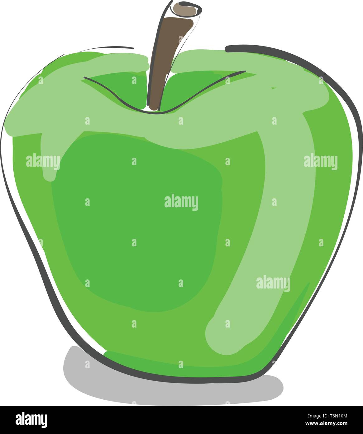From an apple tree Stock Vector Images - Alamy