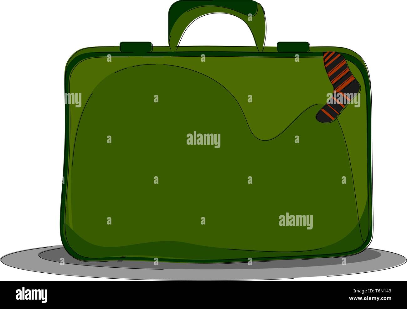 Drawing baggage travel business handle hi-res stock photography and ...