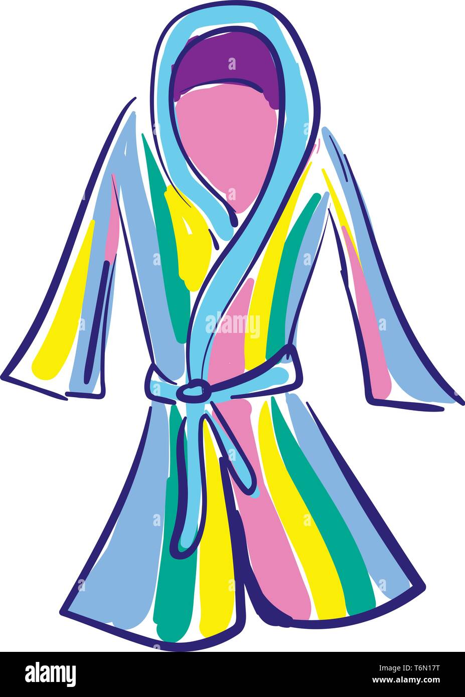 Bathrobe Clipart