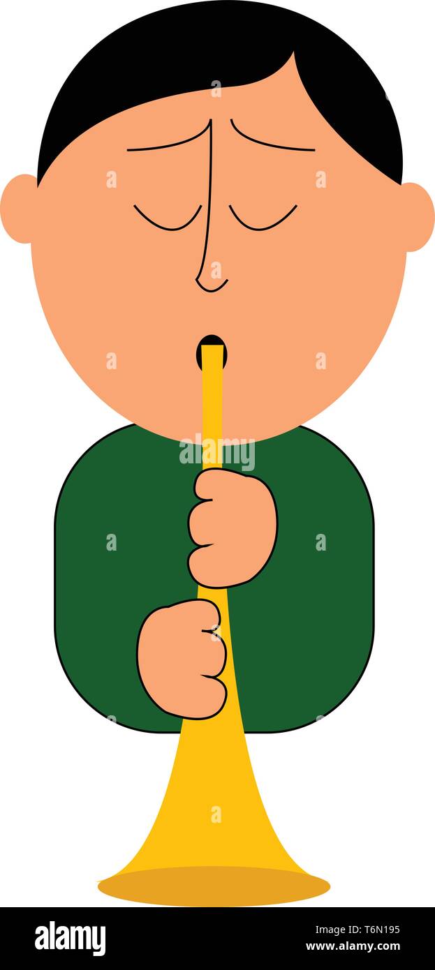 Stylish cartoon green Stock Vector Images - Alamy