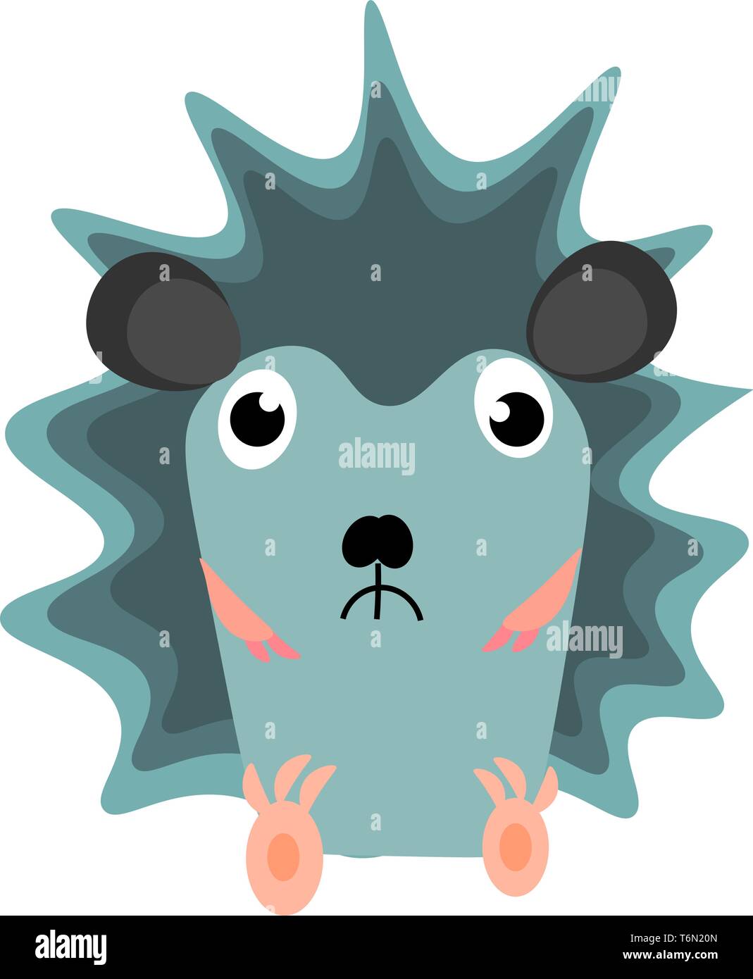 Spiky body Stock Vector Images - Alamy