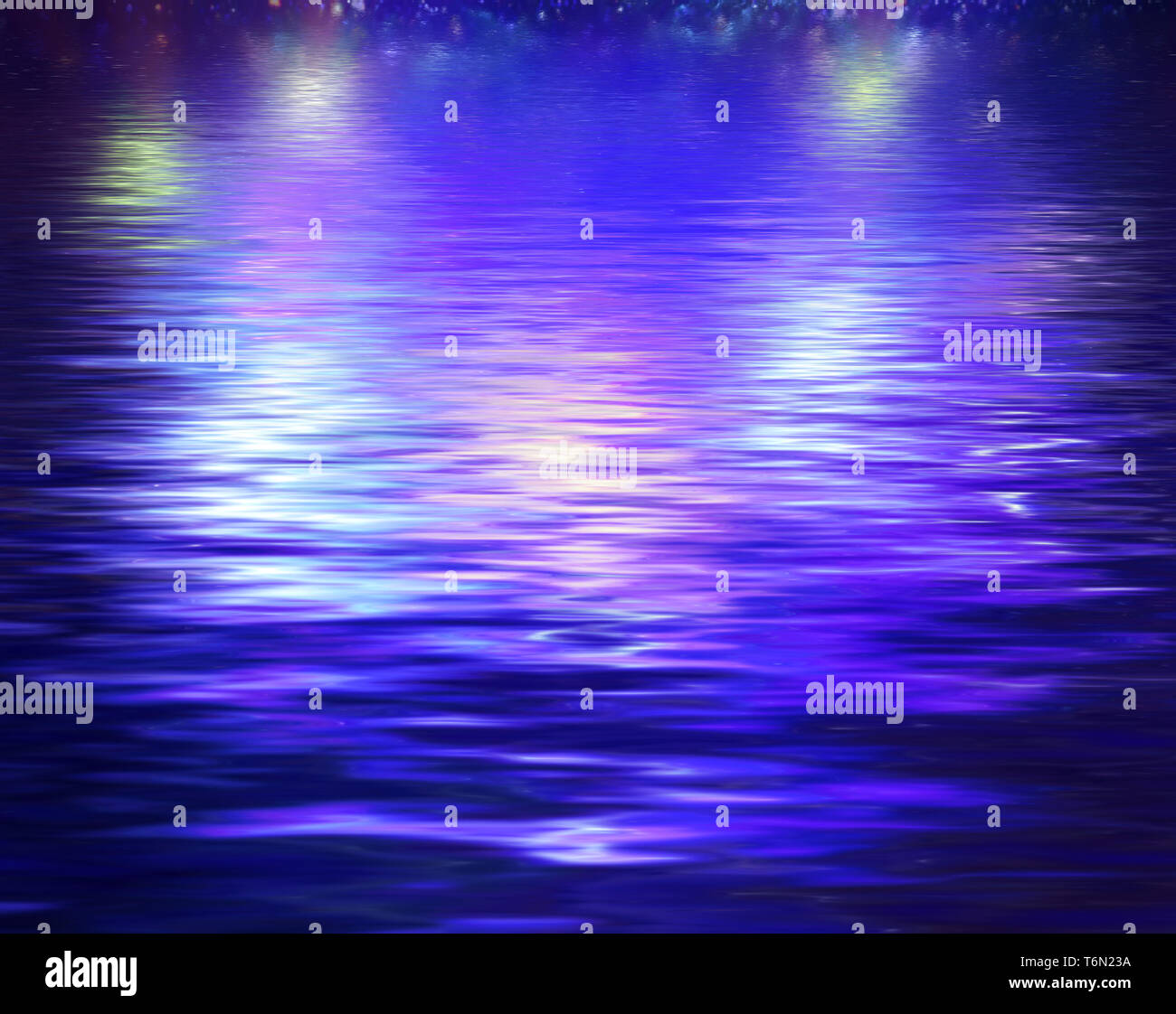 Concept reflection on the surface of the water Stock Photo - Alamy