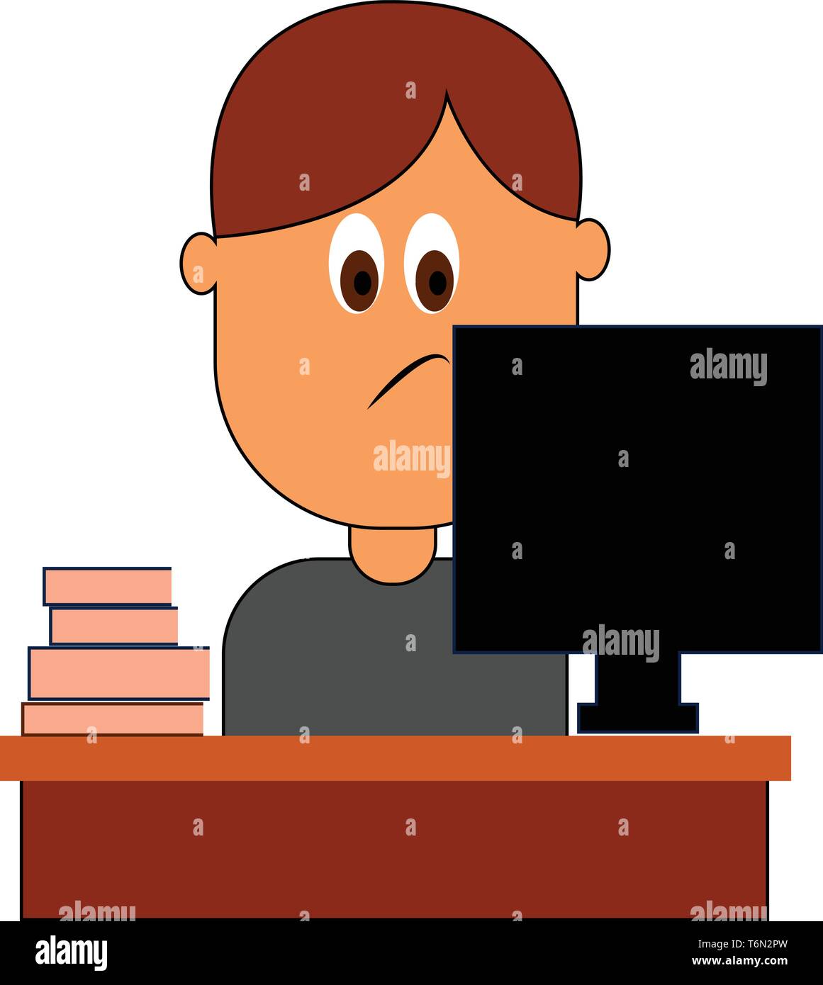 Handsome down Stock Vector Images - Alamy